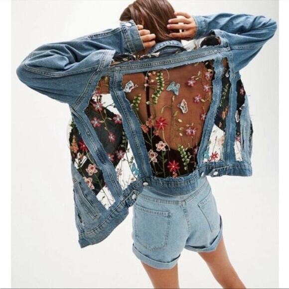 O&O Denimwear | Jackets & Coats | O And O Denimwear Jean Jacket W Mesh ...